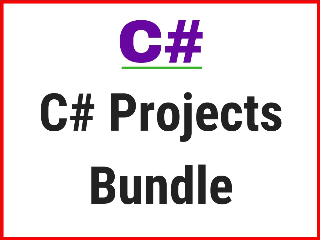 C# Projects Source Code Bundle - 1BestCsharp