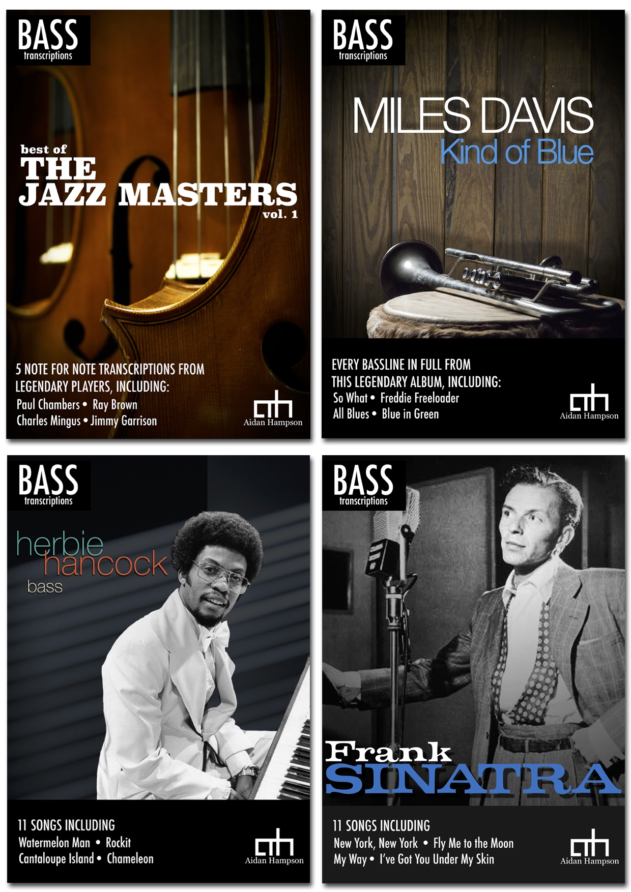 Jazz Bundle - for Bass - PlayBassLines.com