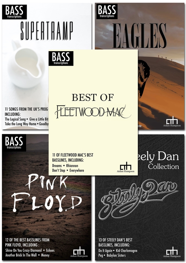 Creedence Clearwater Revival Anthology - Stu Cook Bass - PlayBassLines.com