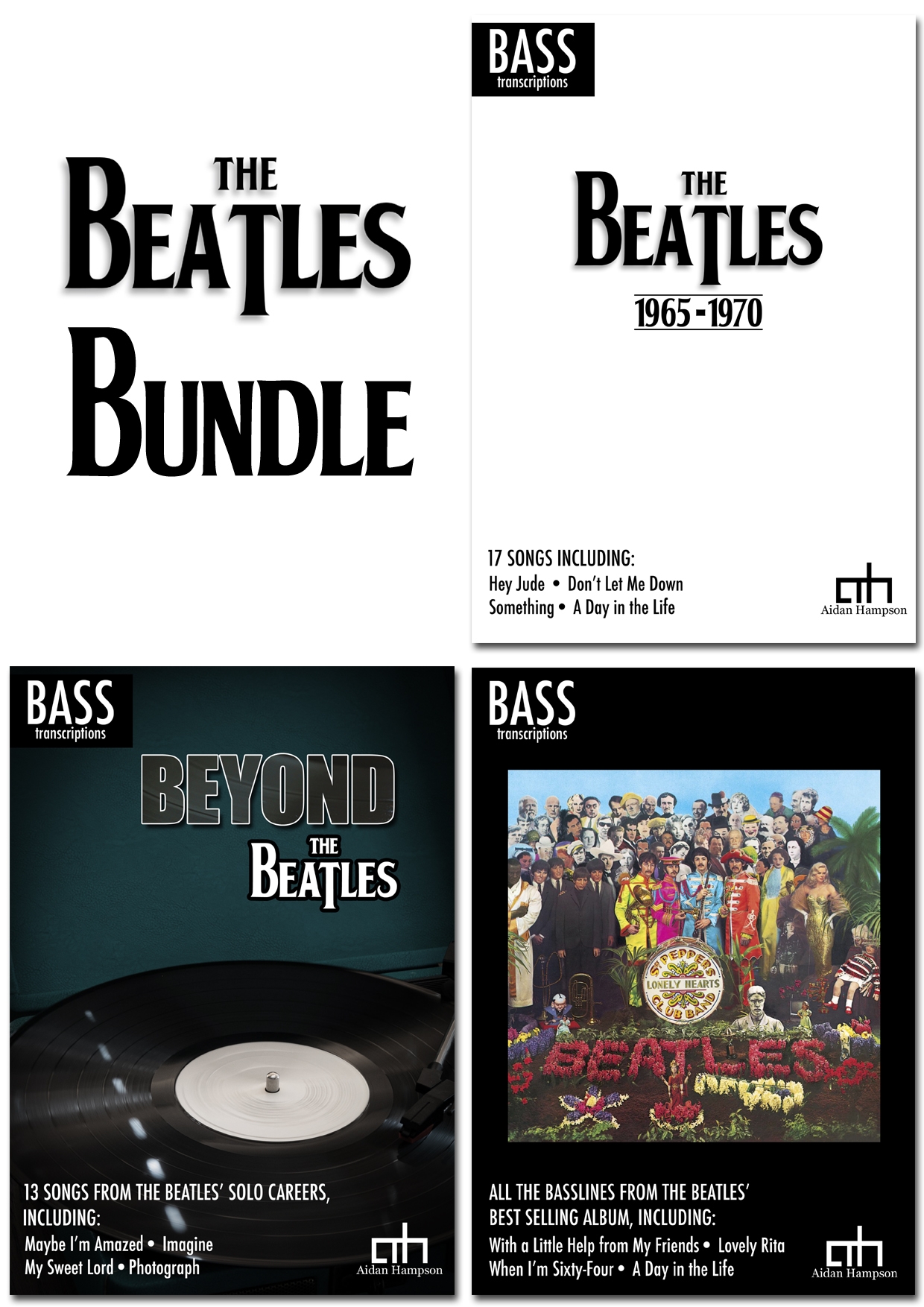 The Beatles Bass Bundle - PlayBassLines.com