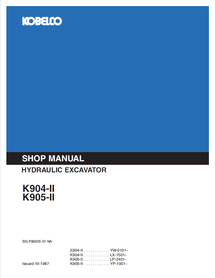 Hitachi ZAXIS 16, ZAXIS 18, ZAXIS 25 Excavator Worksho - MYServiceManuals