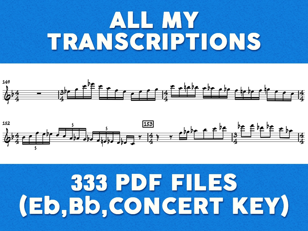 All My Transcriptions - Damian's Transcriptions