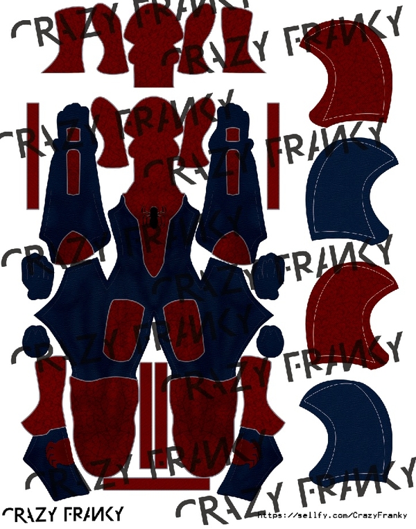 Comic TASM 2 pattern - CrazyFranky