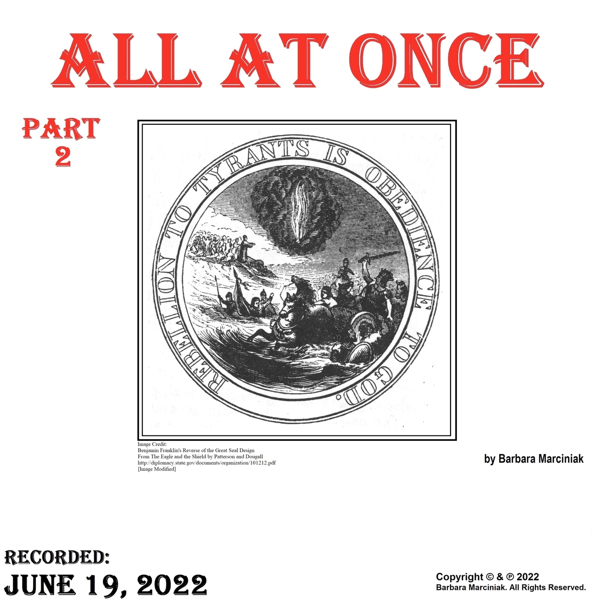 ALL AT ONCE - Part 2 - Bold Connections Unlimited