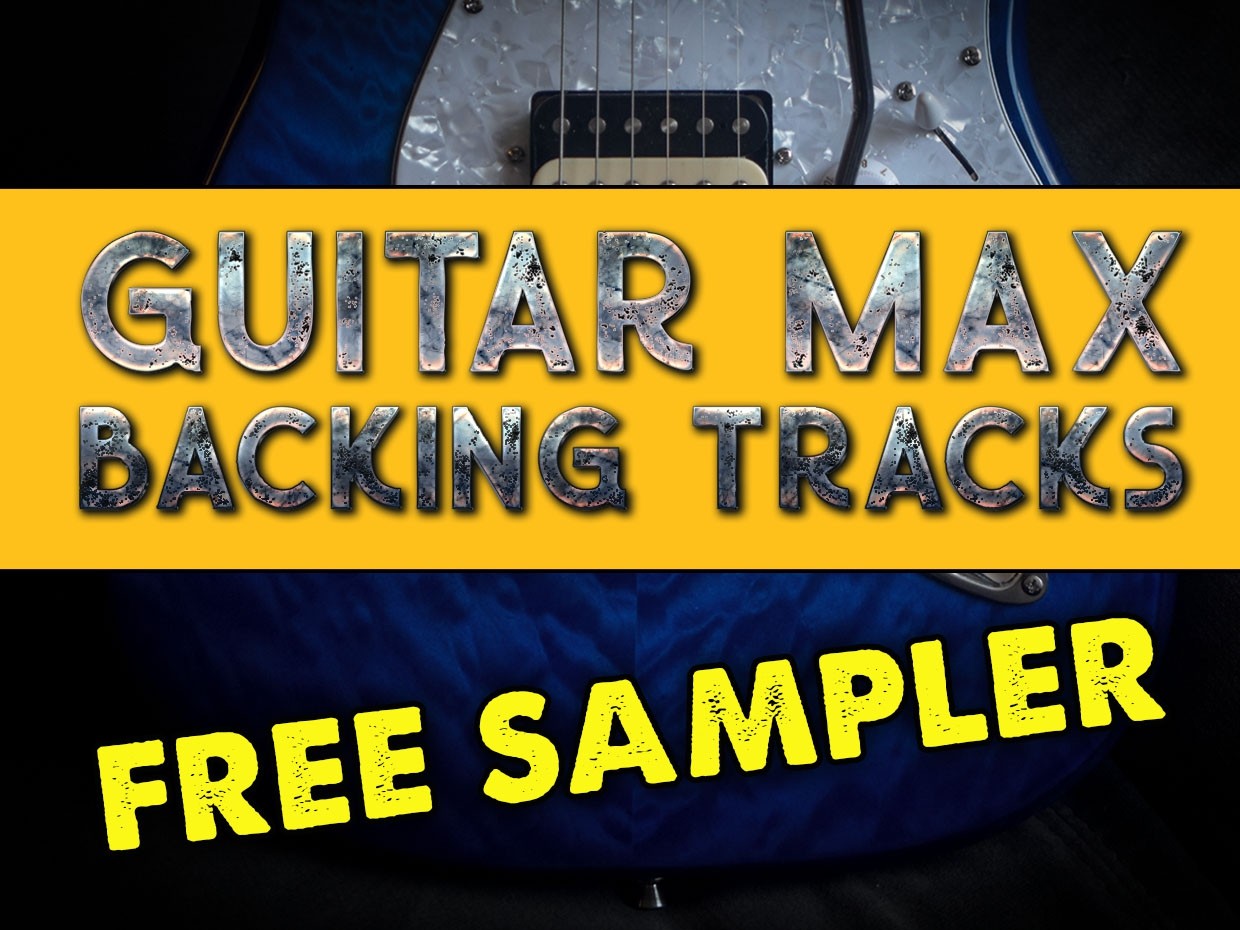 Guitar MAX Backing Tracks - FREE SAMPLER! (10 Tracks) - Guitar MAX ...