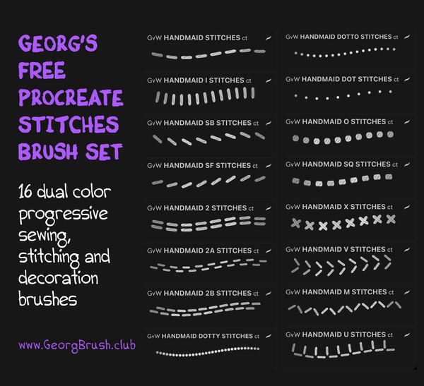 FREE Comic Ink Brush Set for Procreate: 20+ Inking and - Georg's ...