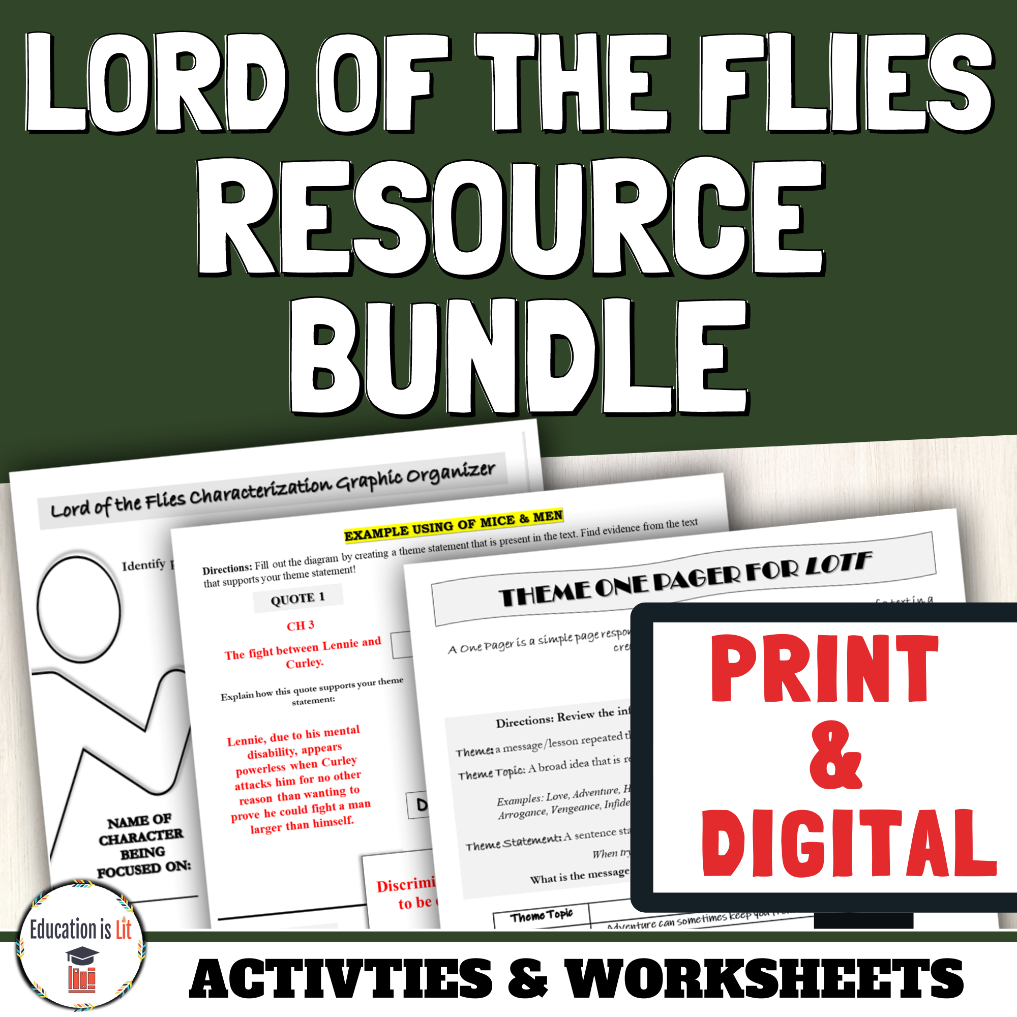 Lord of the Flies - Education is Lit