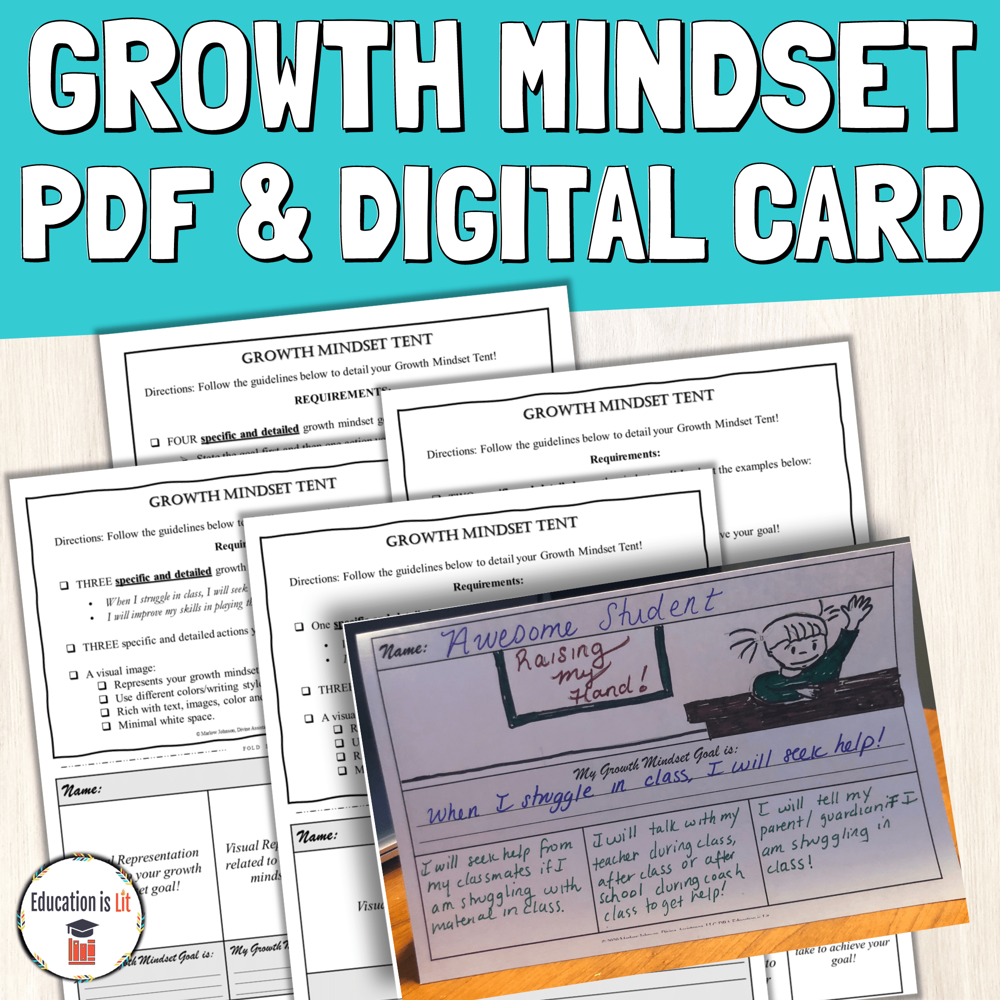 Growth Mindset - Education is Lit