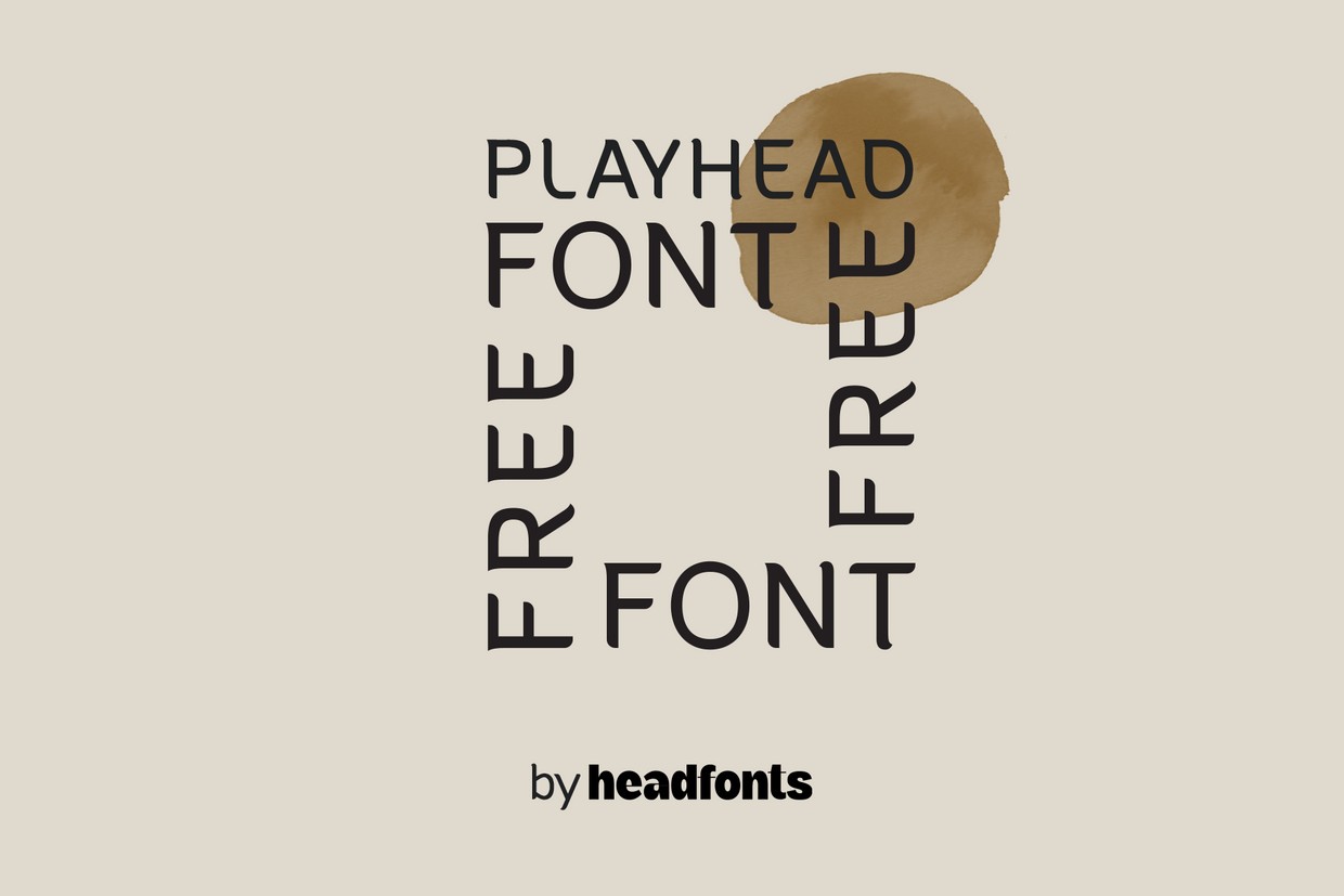 FREE Playhead - Headfonts