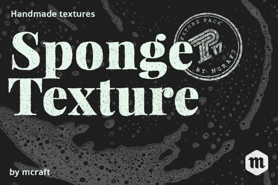 Sponge Texture | Background Pack - Headfonts