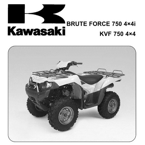 Kawasaki KVF 750 / BRUTE FORCE 750 4×4 ATV Repair Serv - MediaPro