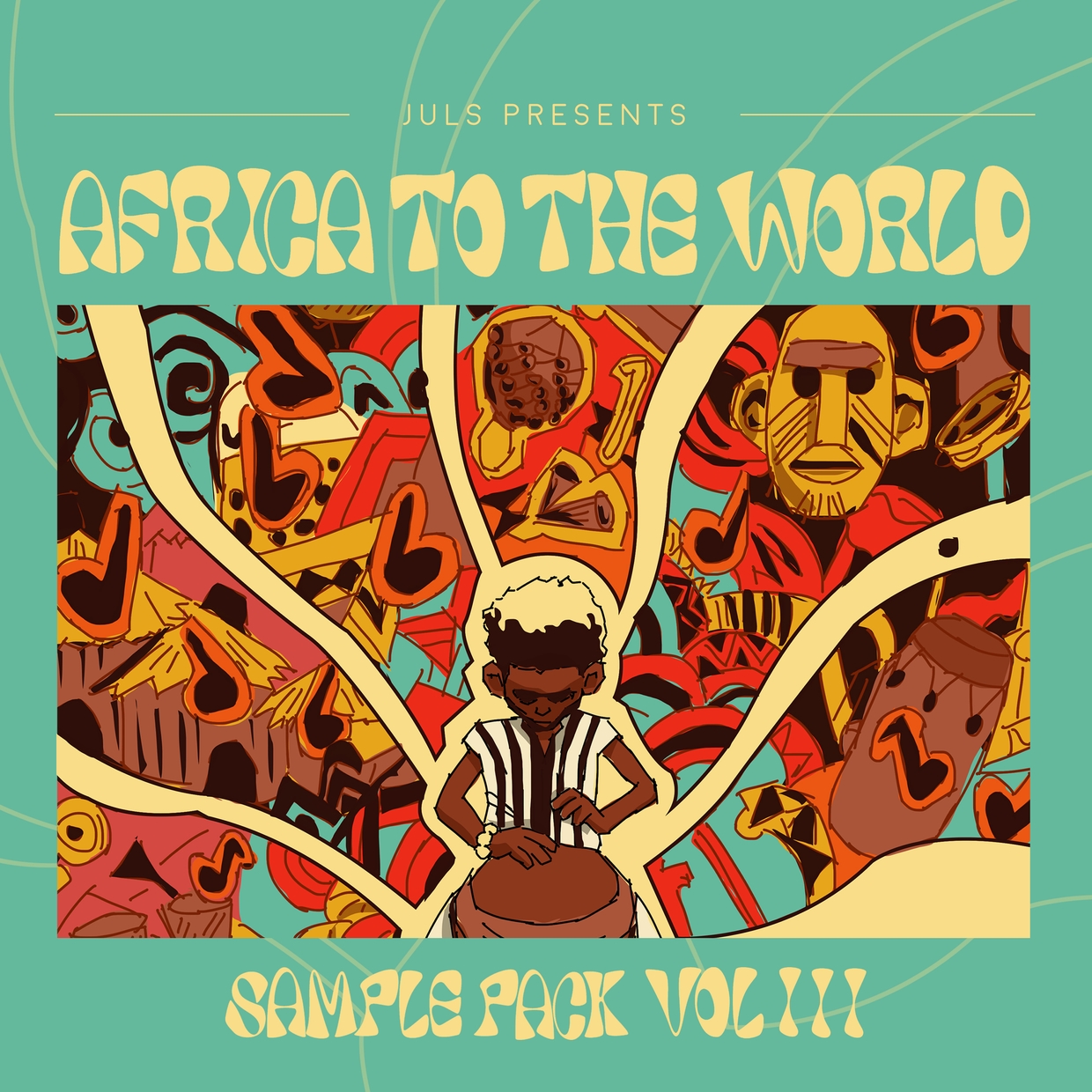 Juls Presents "Africa to the World" Sample Pack Vol 3 - sounds of my world