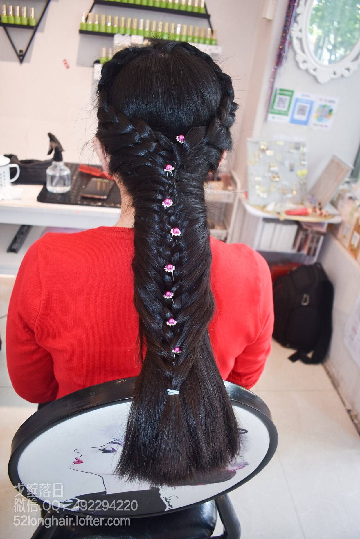 Long Hair Display 018# - HAIRCC