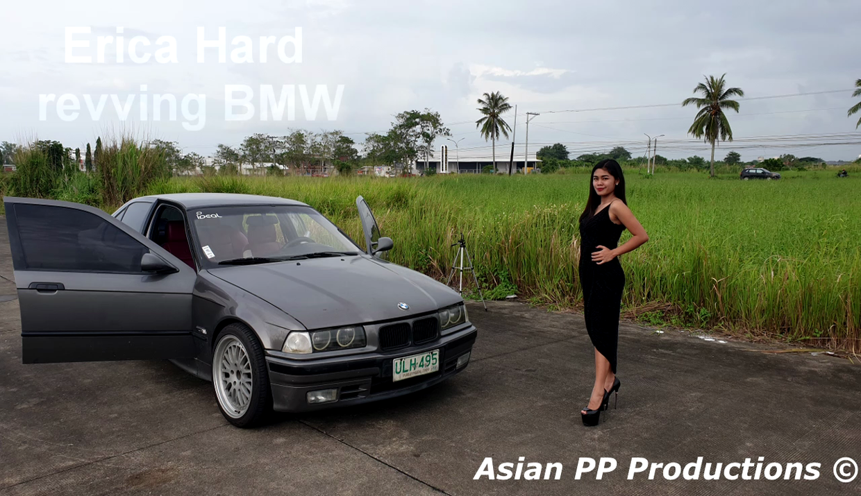CustomVideo - 097 - Erica Hard Revving BMW - asianppproduction