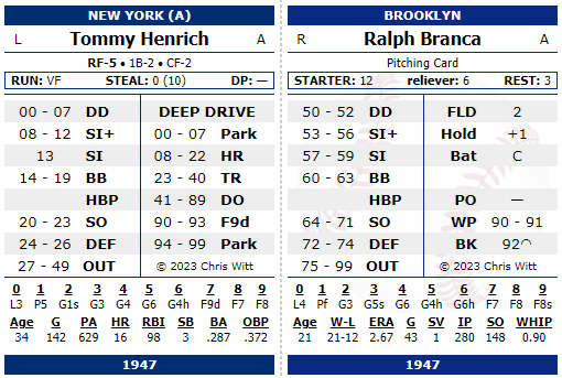 1947 Championship - Deep Drive Baseball