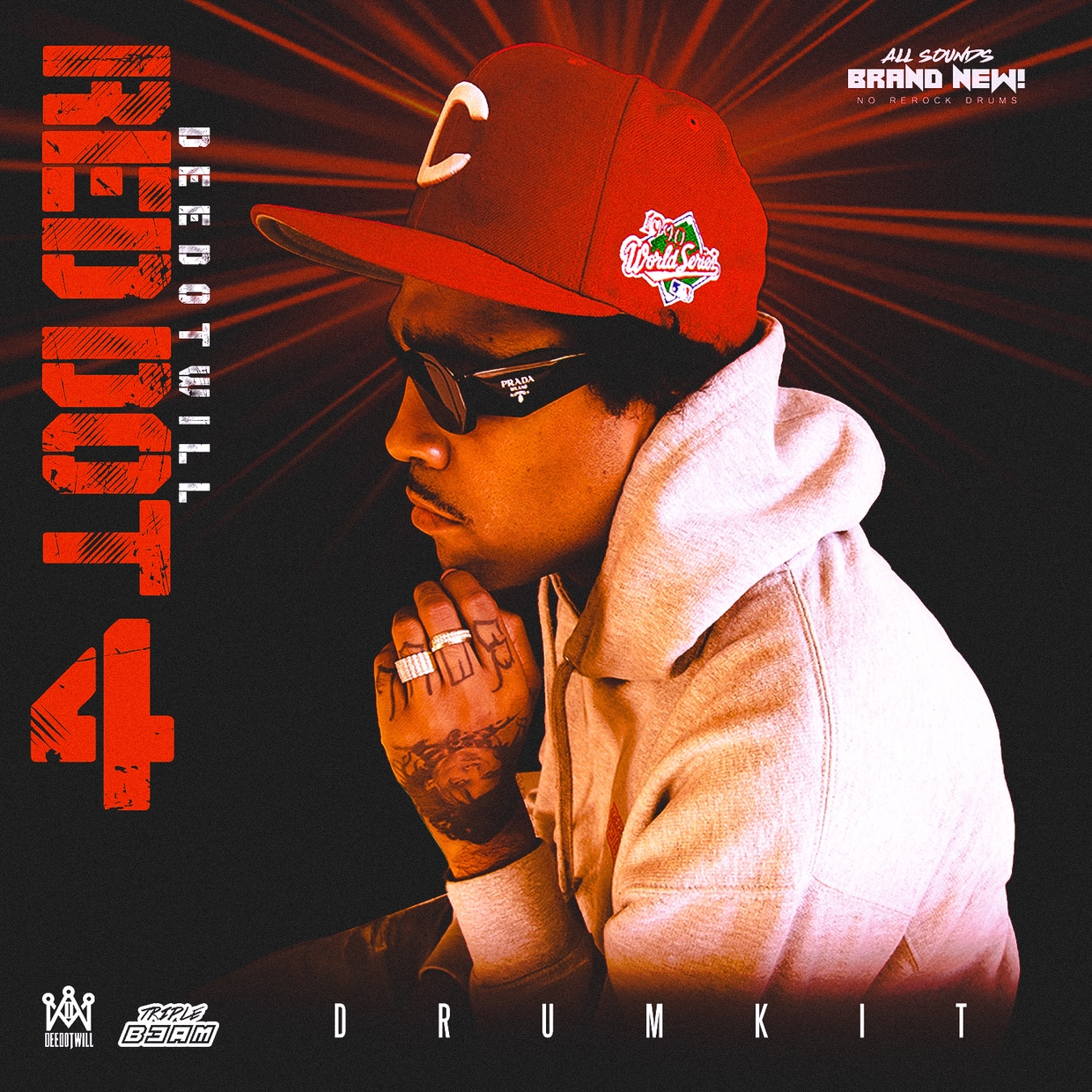 RED DOT 4 Drum Kit (Official)