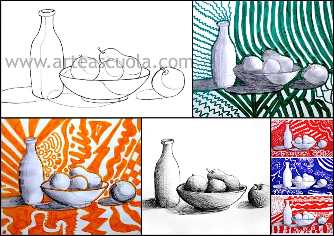 Shading a still life: worksheet - Miriam Paternoster