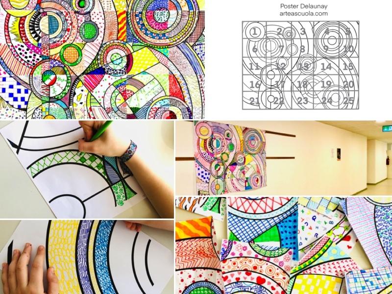 Delaunay Poster: 25 worksheets - Miriam Paternoster