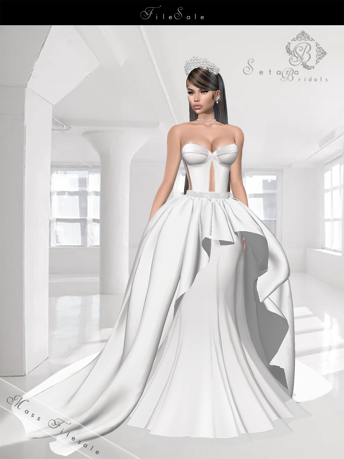 S-WEDDING-DRESS-009 - RC FILESALE