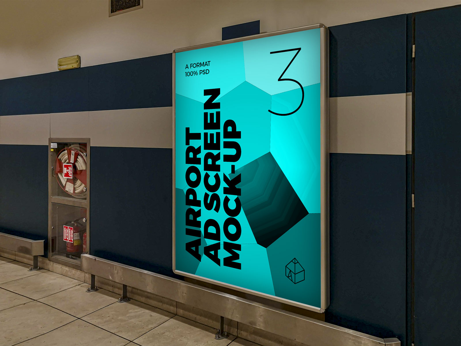 Airport Ad Mock-Ups - Graphic Shelter