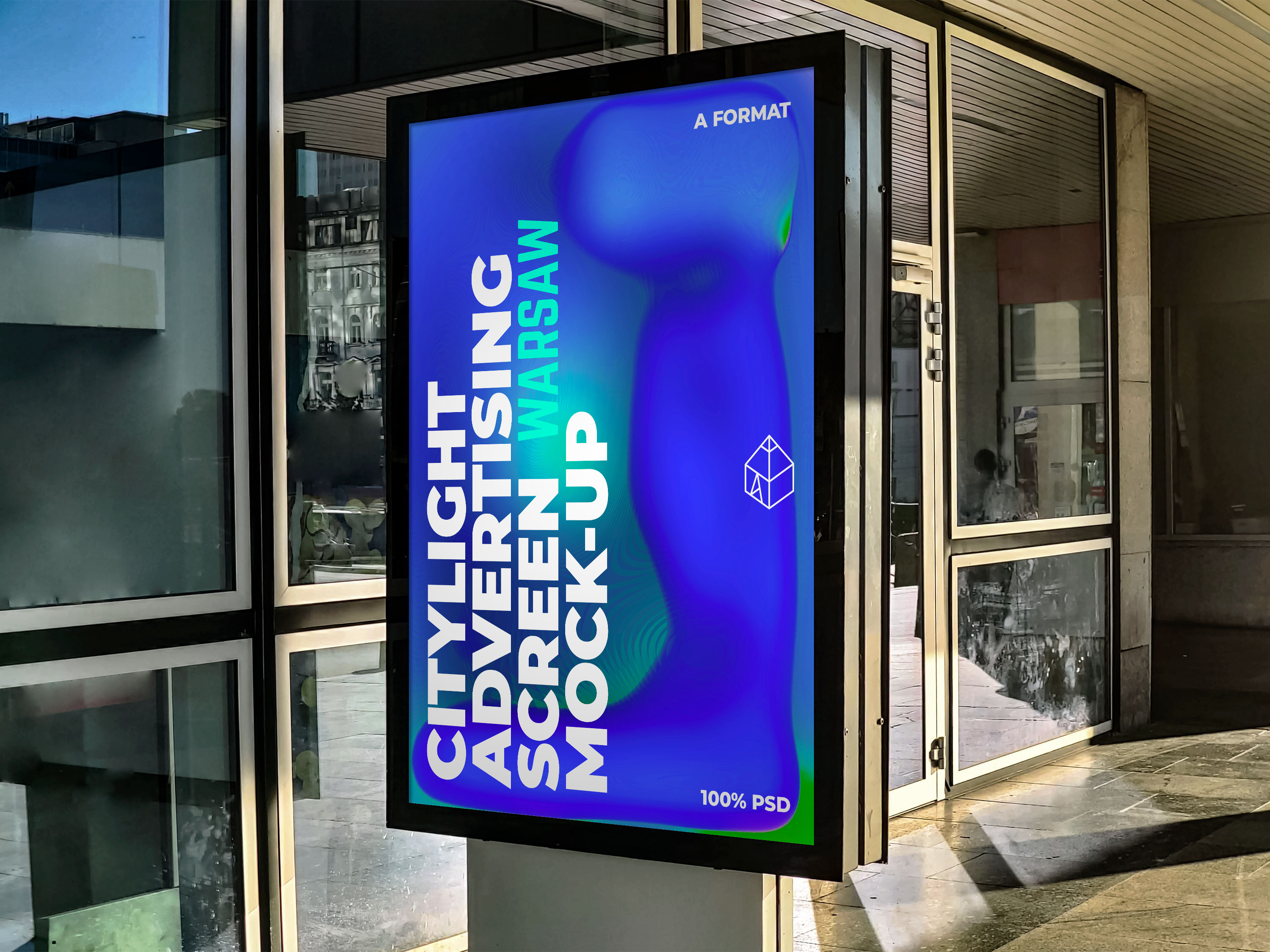 Airport Ad Screen Mock-Ups 12 v4 - Graphic Shelter