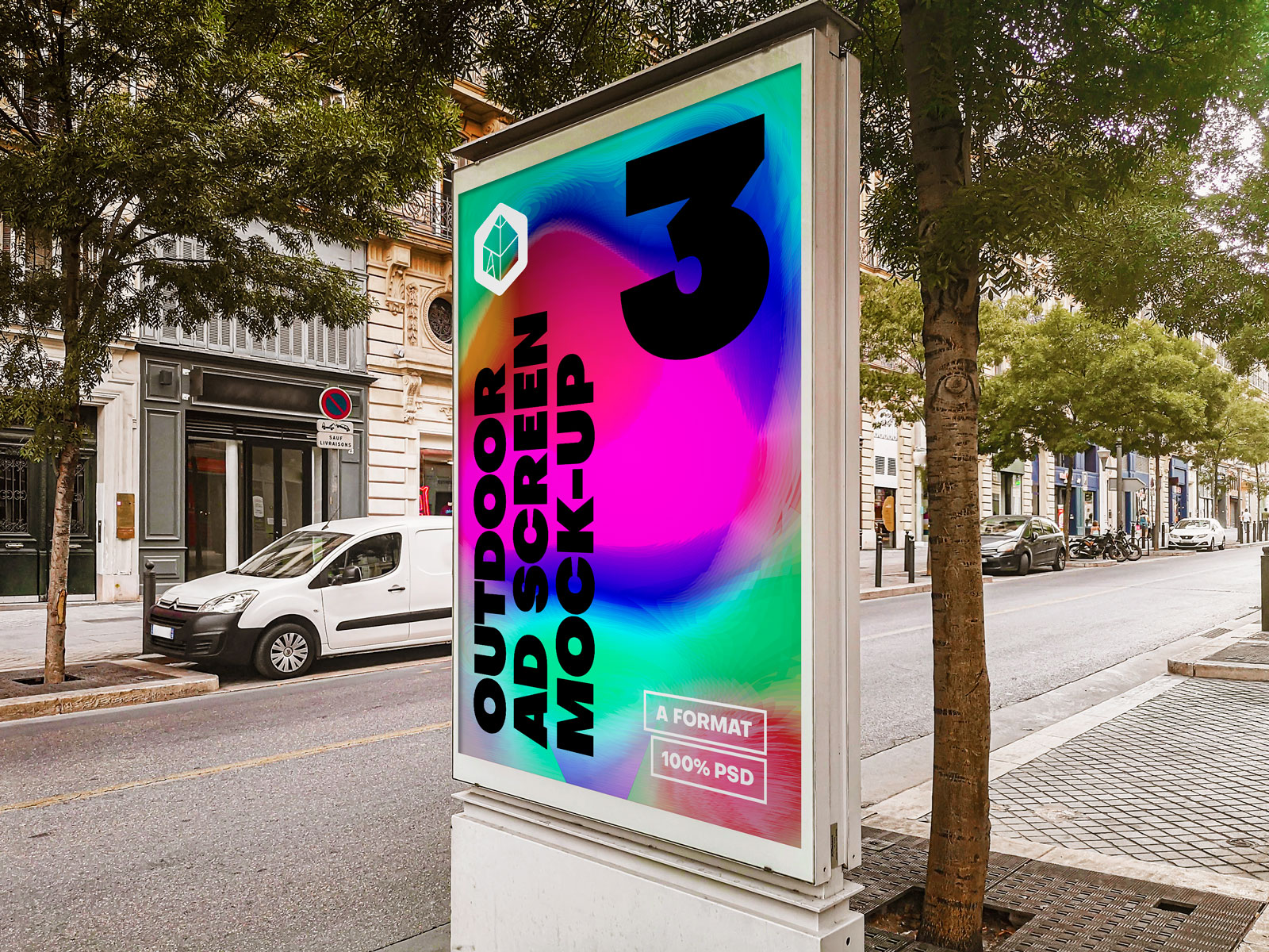 Airport Poster Screen Mock-Ups 8 - Graphic Shelter