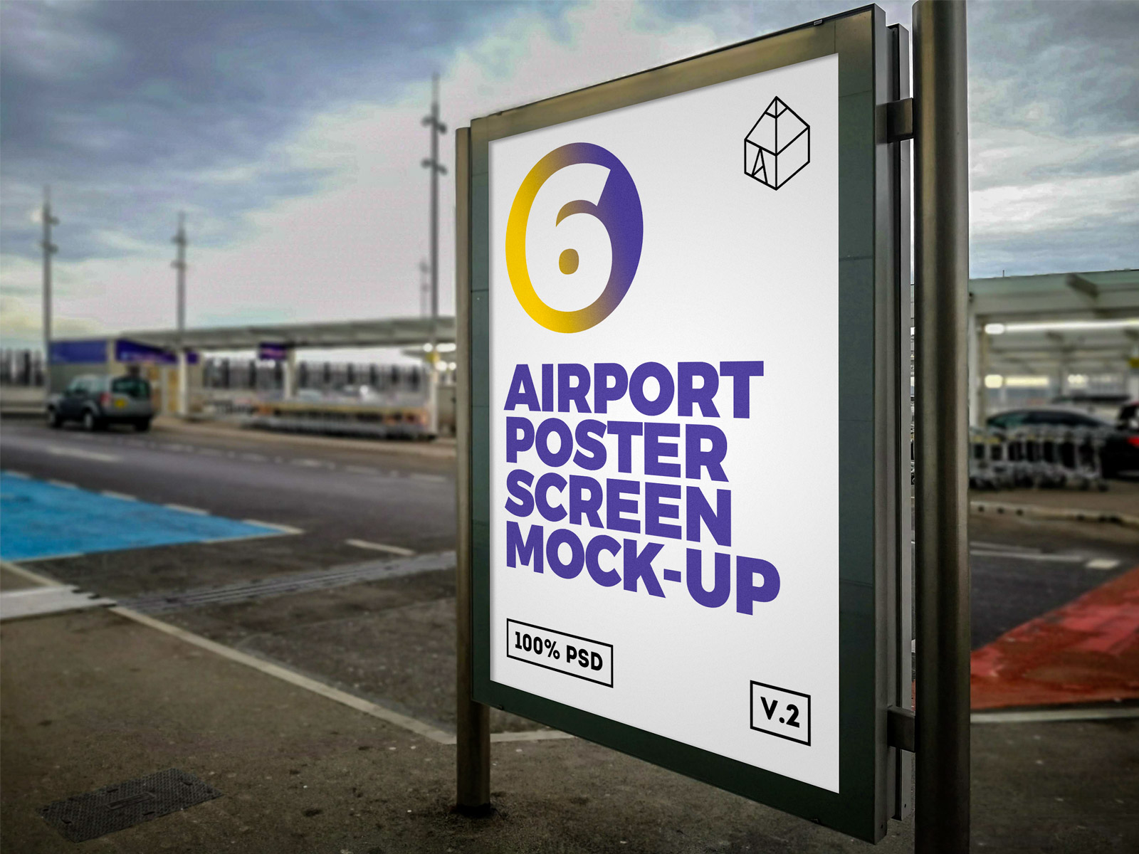 Airport Poster Mock-Ups - Graphic Shelter