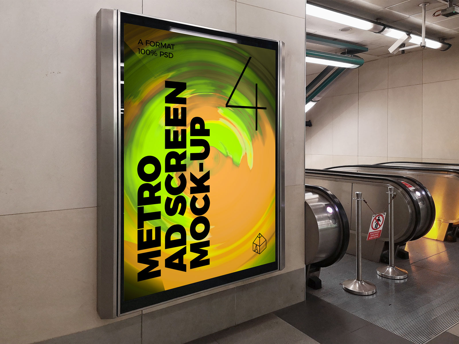 Metro Ad Mock-Ups - Graphic Shelter