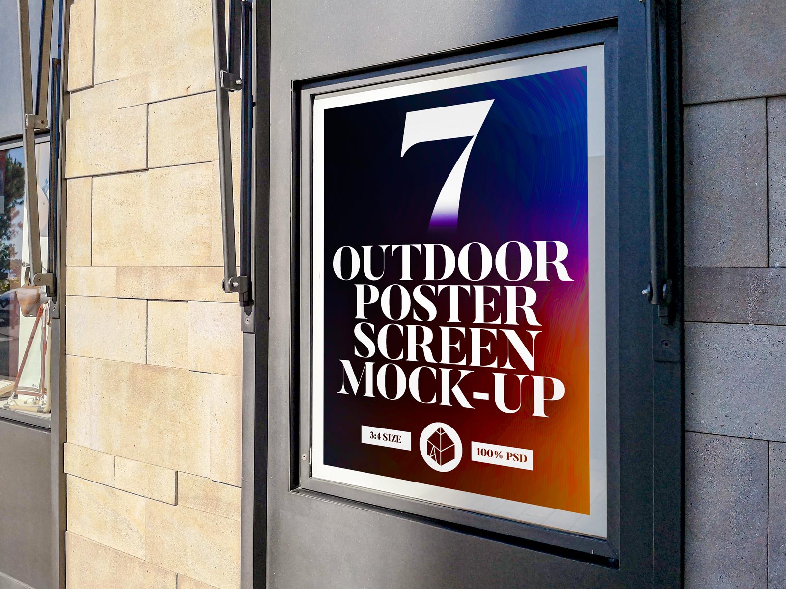 Outdoor Advertising Screen Mock-Ups 13 (v.4) - Graphic Shelter
