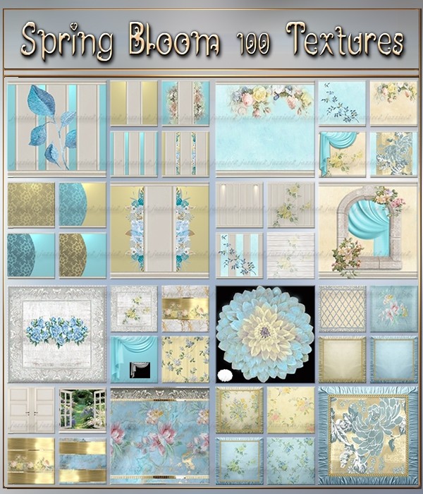 Spring Plants 200 Textures - Jazziee2