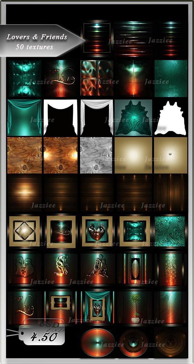 A~SEA-SAND-FLOOR TILES 115 TEXTURES - Jazziee2