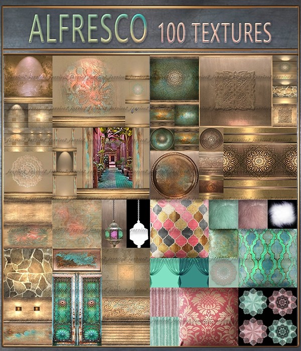Alfresco 100 Textures - Jazziee2