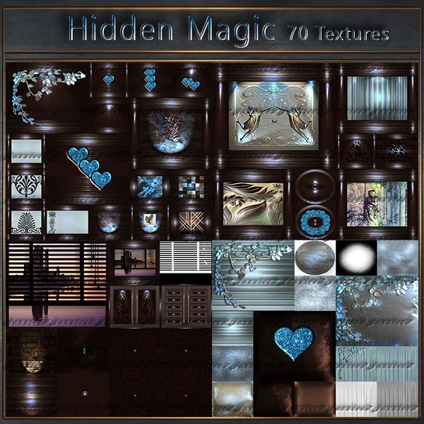 Hidden Magic 70 textures - Jazziee2
