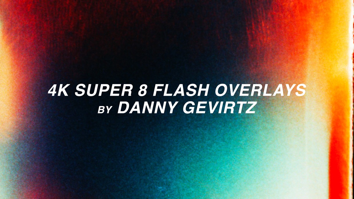 4k Super 8 Film Overlay Flash Transitions - Danny Gevirtz