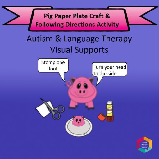 Animal Paper Plate Crafts - Speech Therapy Teacher