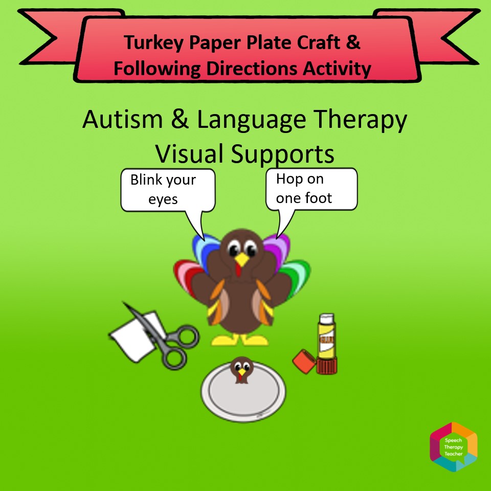 Multi Color and B&W Shapes Ball Popper Craft - Speech Therapy Teacher