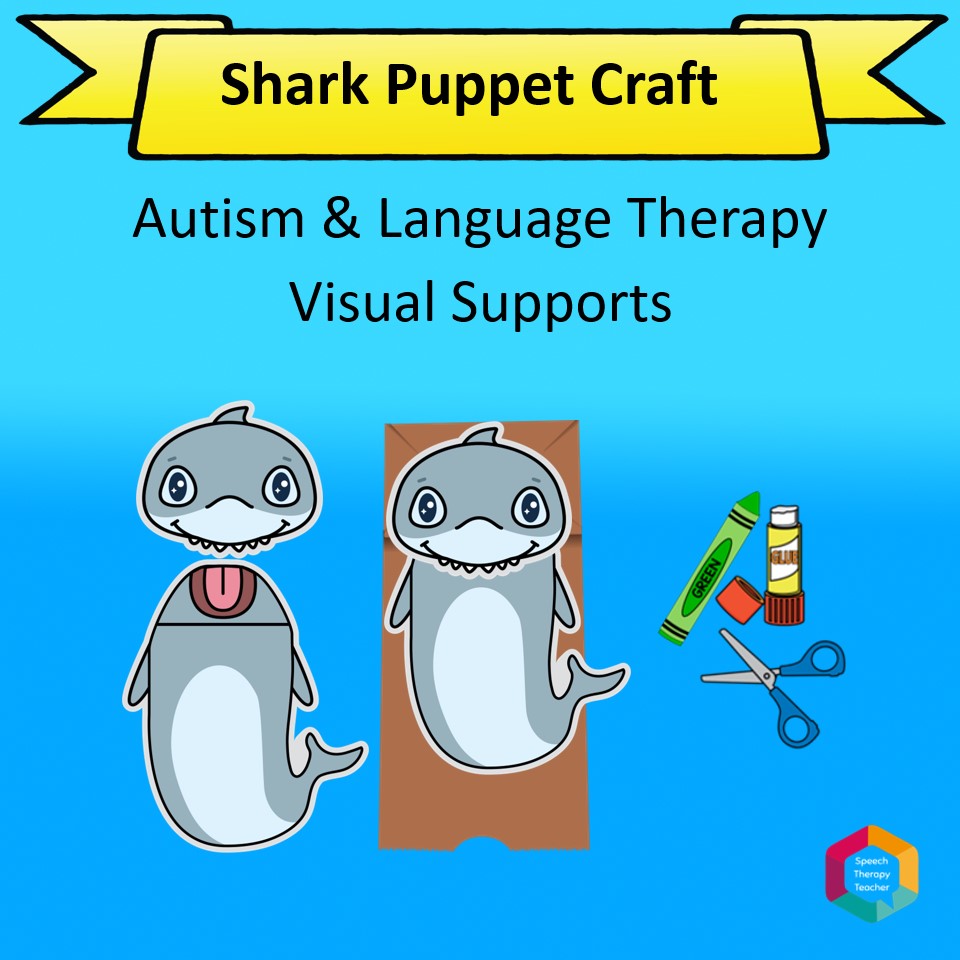 Animal Puppet Craft - Speech Therapy Teacher