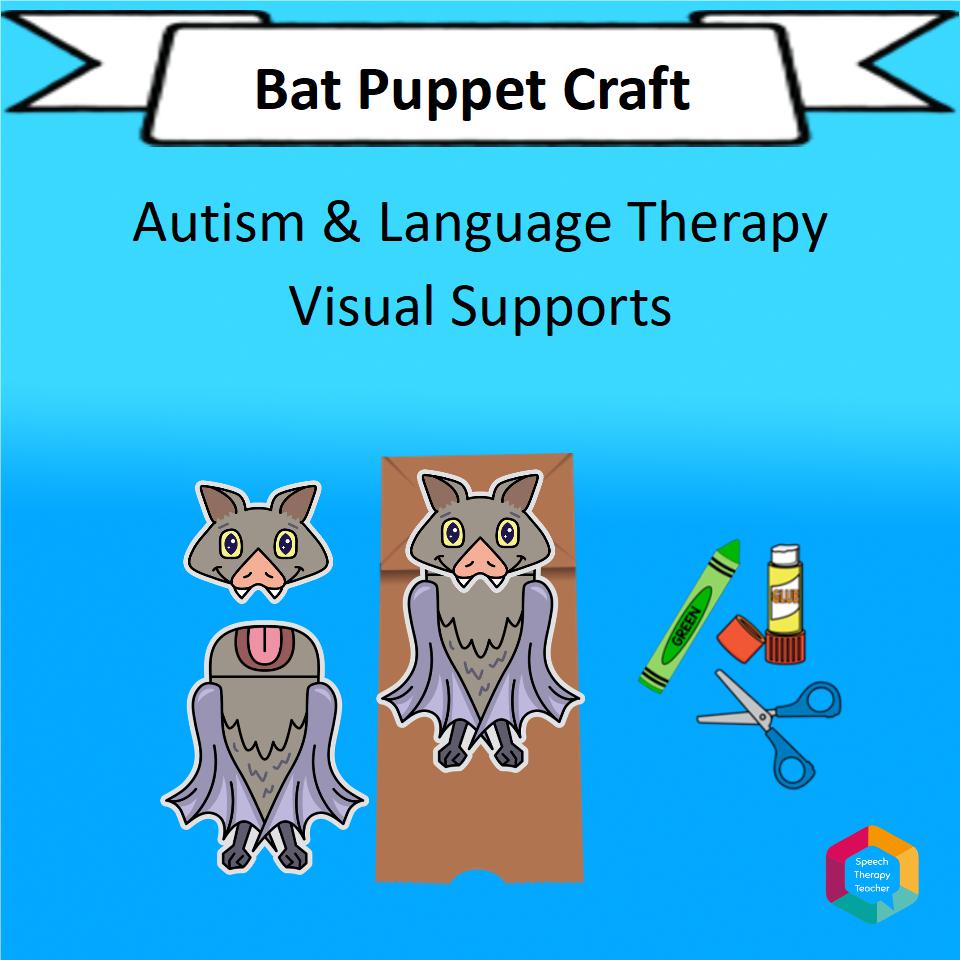 Animal Puppet Craft - Speech Therapy Teacher