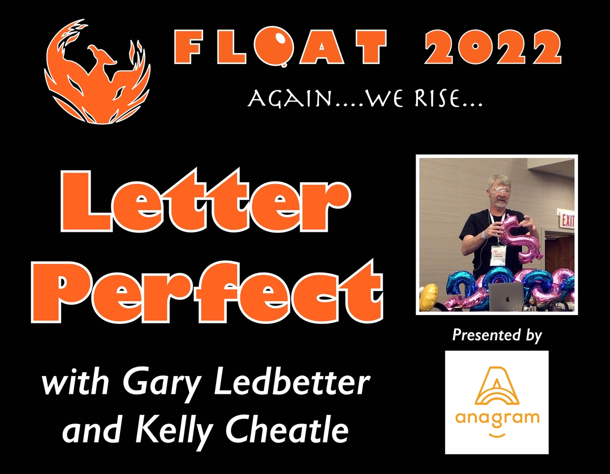 "Letter Perfect" with Gary Ledbetter & Kelly Cheatle - - BalloonDVDs ...