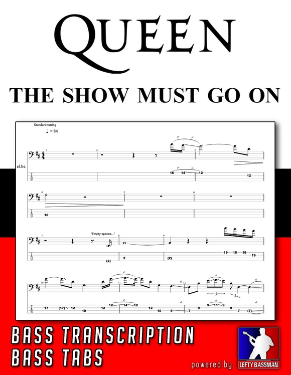 The Beatles - I Need You /// Bass transcription with t - Lefty Bassman
