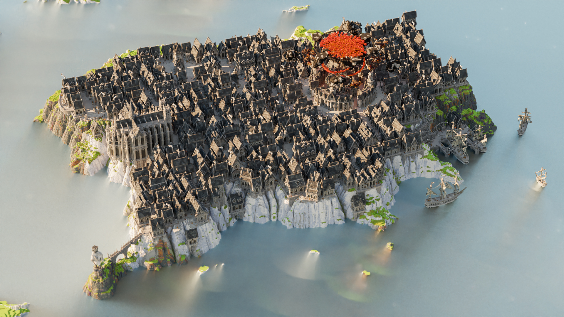 [Terrain] 2K Minecraft Realistic Terrain Map - The Varuna Store