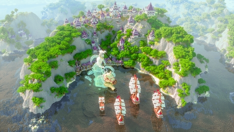 [Lobby] Fantasy Minecraft Island Lobby - The Varuna Store