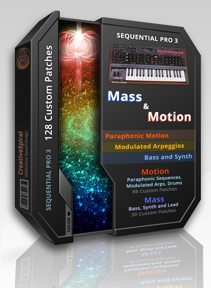 Mass and Motion Soundset for Sequential Pro 3 Synth - SoundDesign