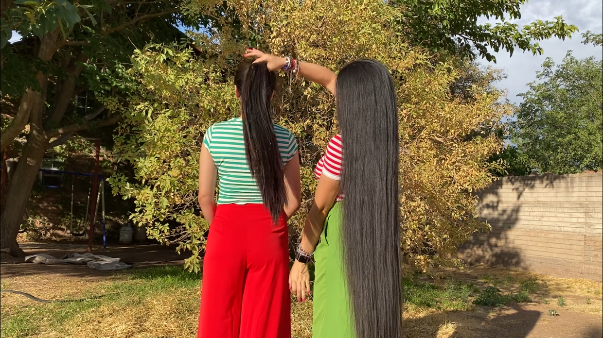 DAEP and her sister - Fan of Hair