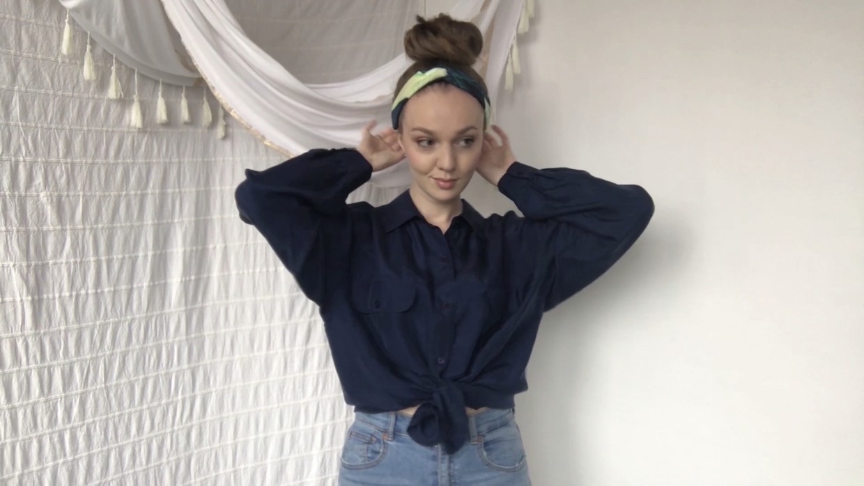 Orysya Fluffy Pigtails 30 minute video - Fan of Hair