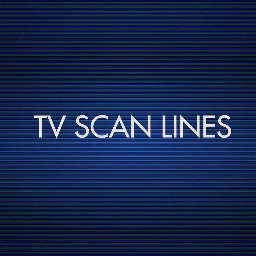 TV Scan Lines 4K - Think Make Push