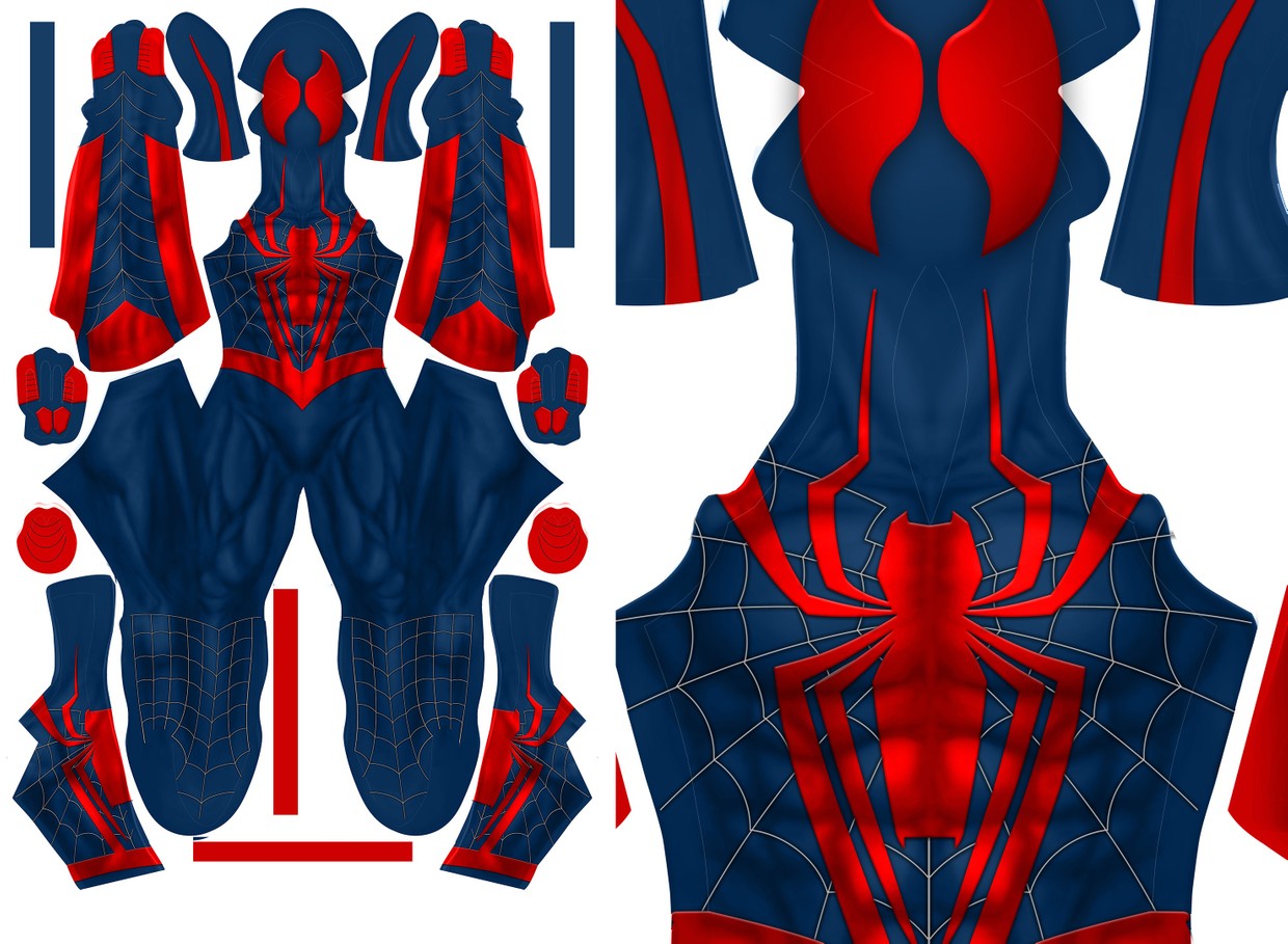 ALTERNATE DESIGN SPIDER-MAN EDIT 1 pattern - SUPERGEEK DESIGNS