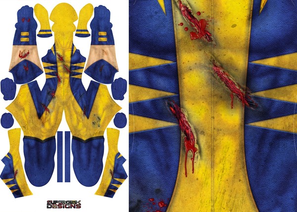 WOLF JUNGLE FURY RANGER pattern file - SUPERGEEK DESIGNS