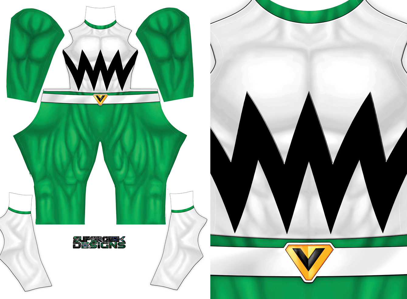 POWER RANGERS - SUPERGEEK DESIGNS