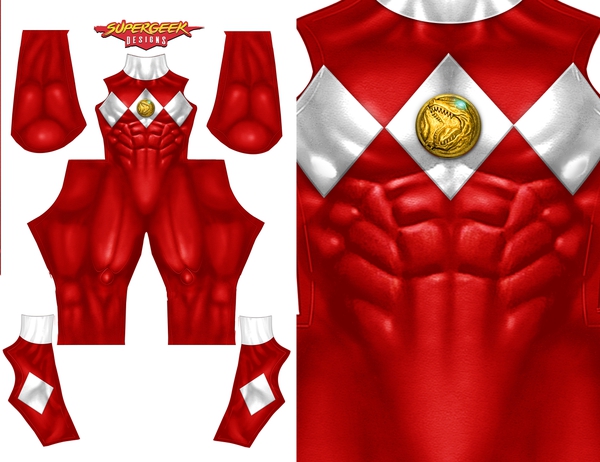 POWER RANGERS - SUPERGEEK DESIGNS